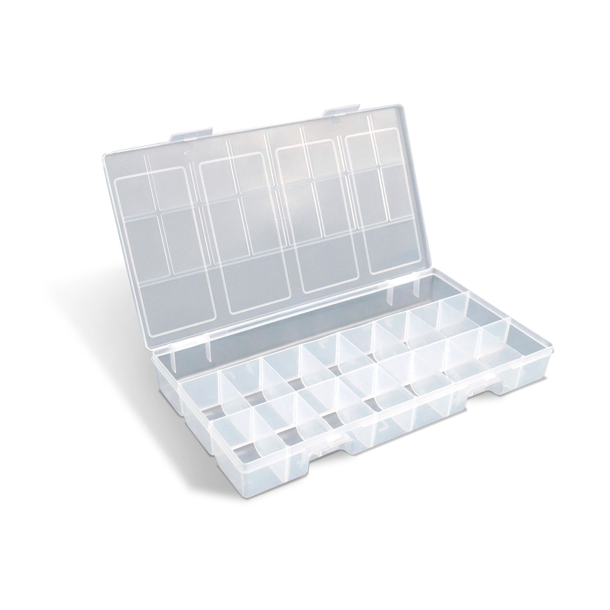 Caja organizadora con 16 compartimientos - Compras Dmas Caja organizadora con 16 compartimientos - Compras Dmas