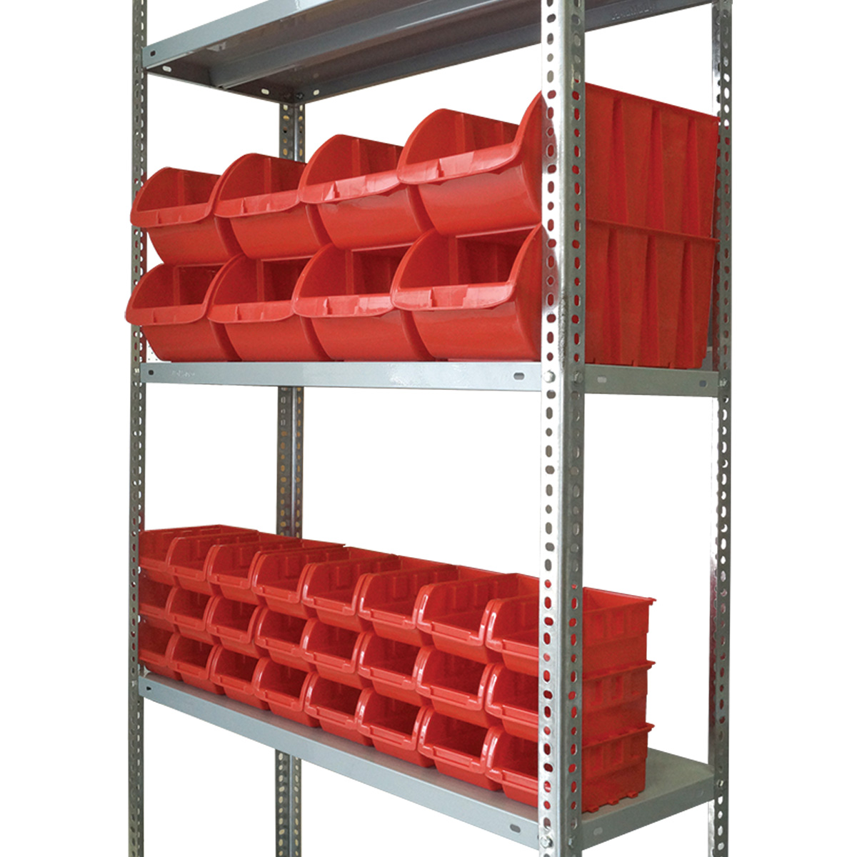 Gaveta plástica Apilable Mediana - Compras Dmas